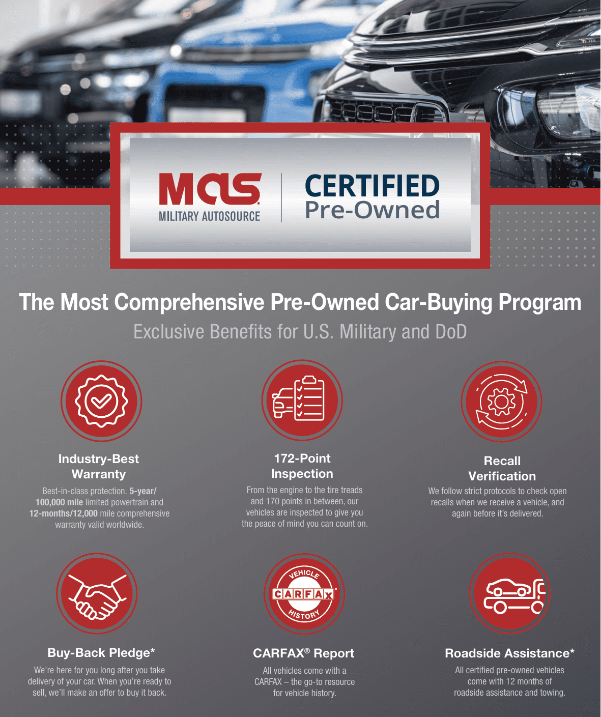 Preowned vehicles - Military AutoSource UK